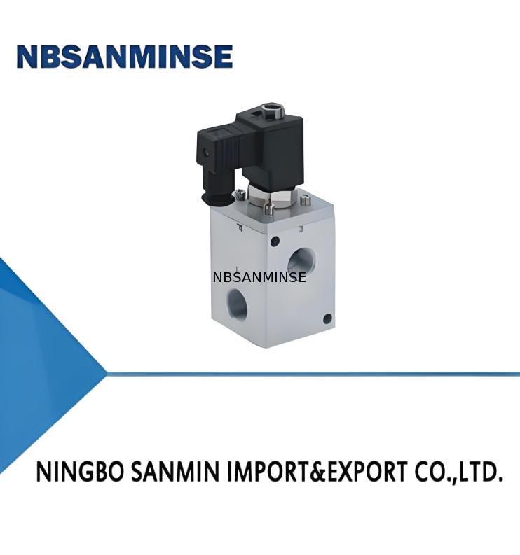 VCH400 Series Pilot Operated Three-way Solenoid Valve with AC110V DC12V ...