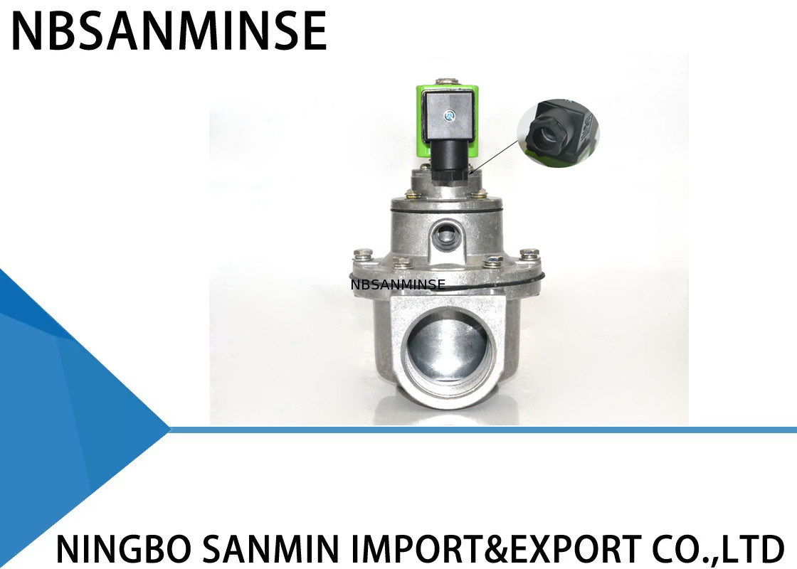 QD-Z 3/4 1 1-1/2 2 Inch 430FR Stainless Steel Pulse Jet Valve Dust ...