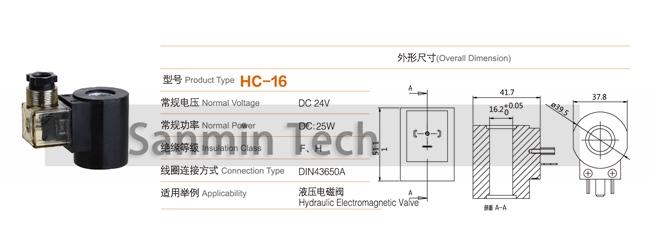 Waterproof IP65 IP67 IP69K Solenoid Valve Coil , Hydraulic ...