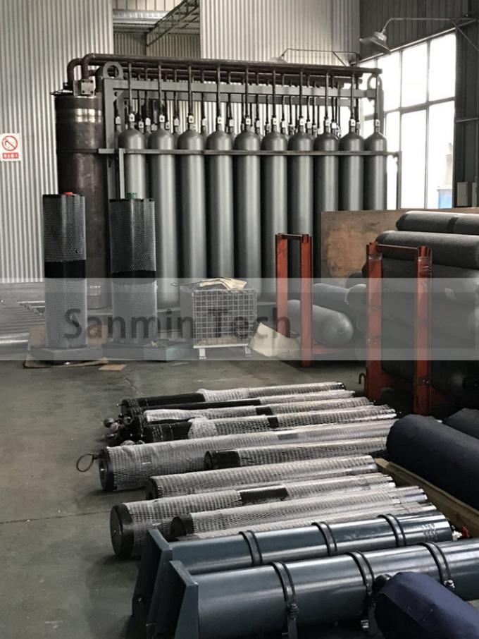 31.5Mpa High Pressure Hydraulic Accumulator Piston Type Accumulator ...